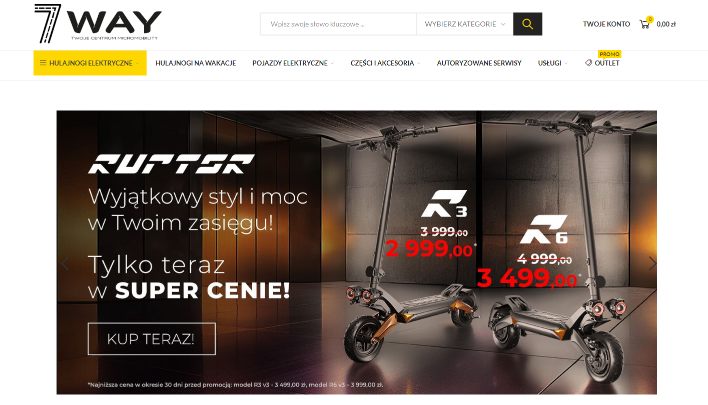 7way kod rabatowy 5% | Listopad 2025 - Kody.pl